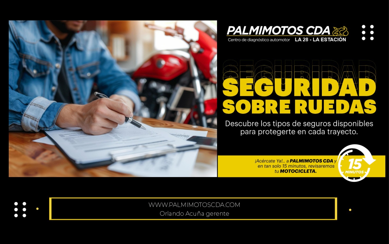 PROTEGE TU CAMINO: TIPOS DE SEGUROS PARA MOTOS EN COLOMBIA - Palmimotos CDA